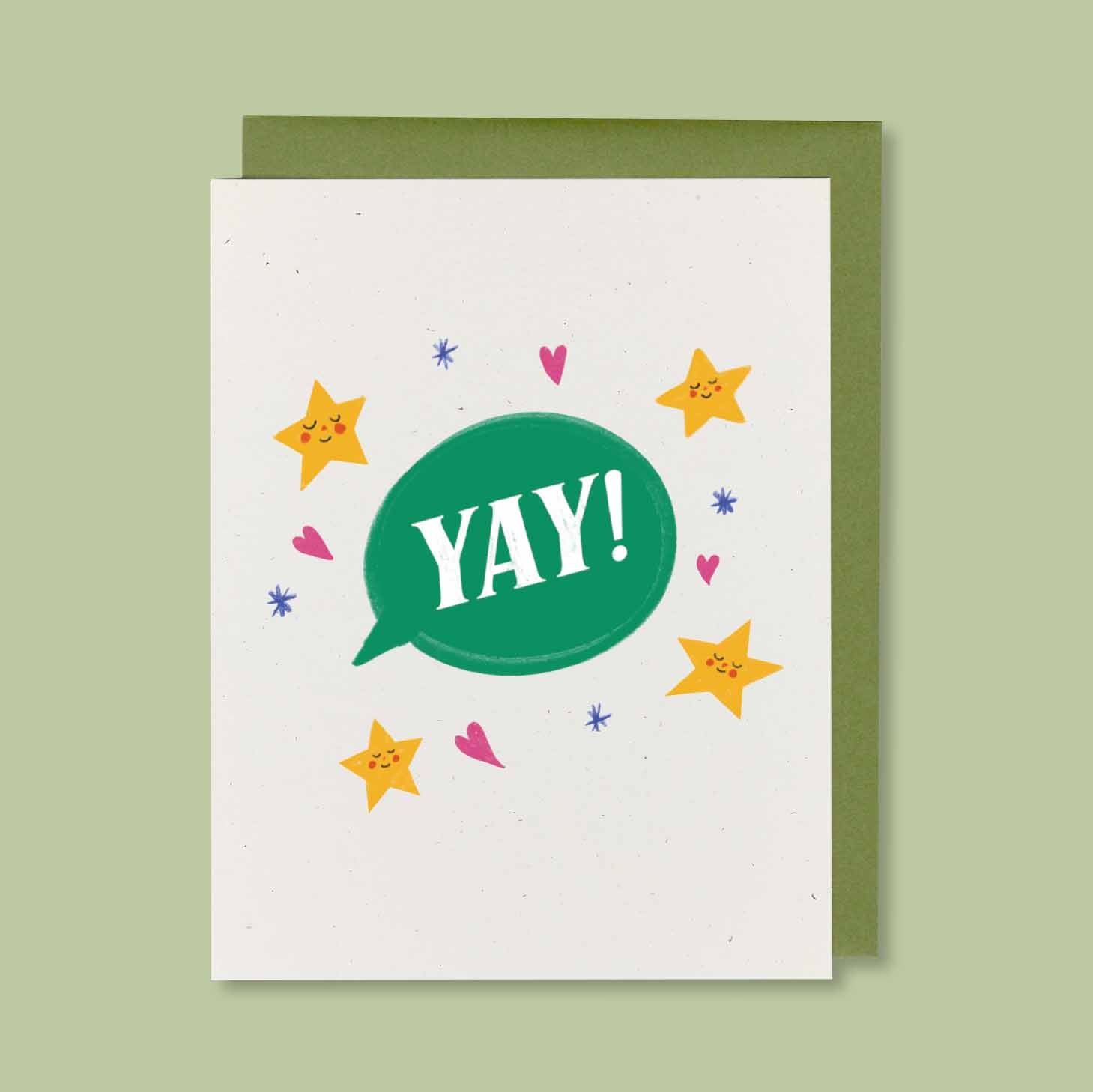 Yay! Greeting Card – hey sooj